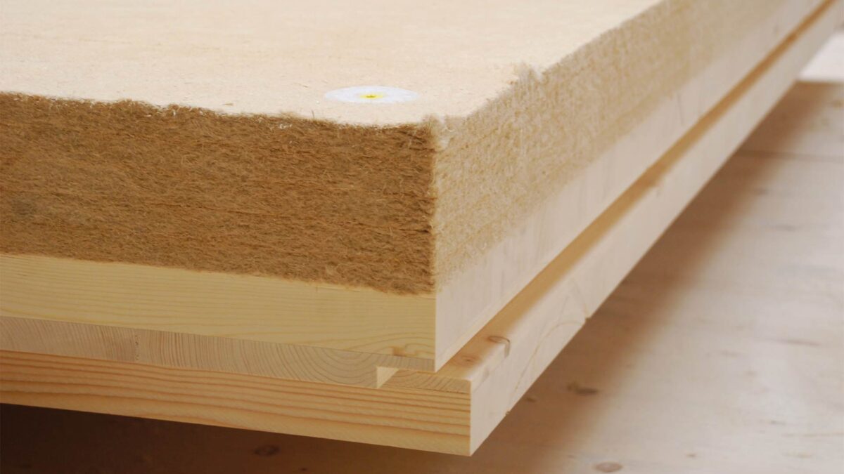 Construire en CLT | Panneaux lamellé croisé en bois massif