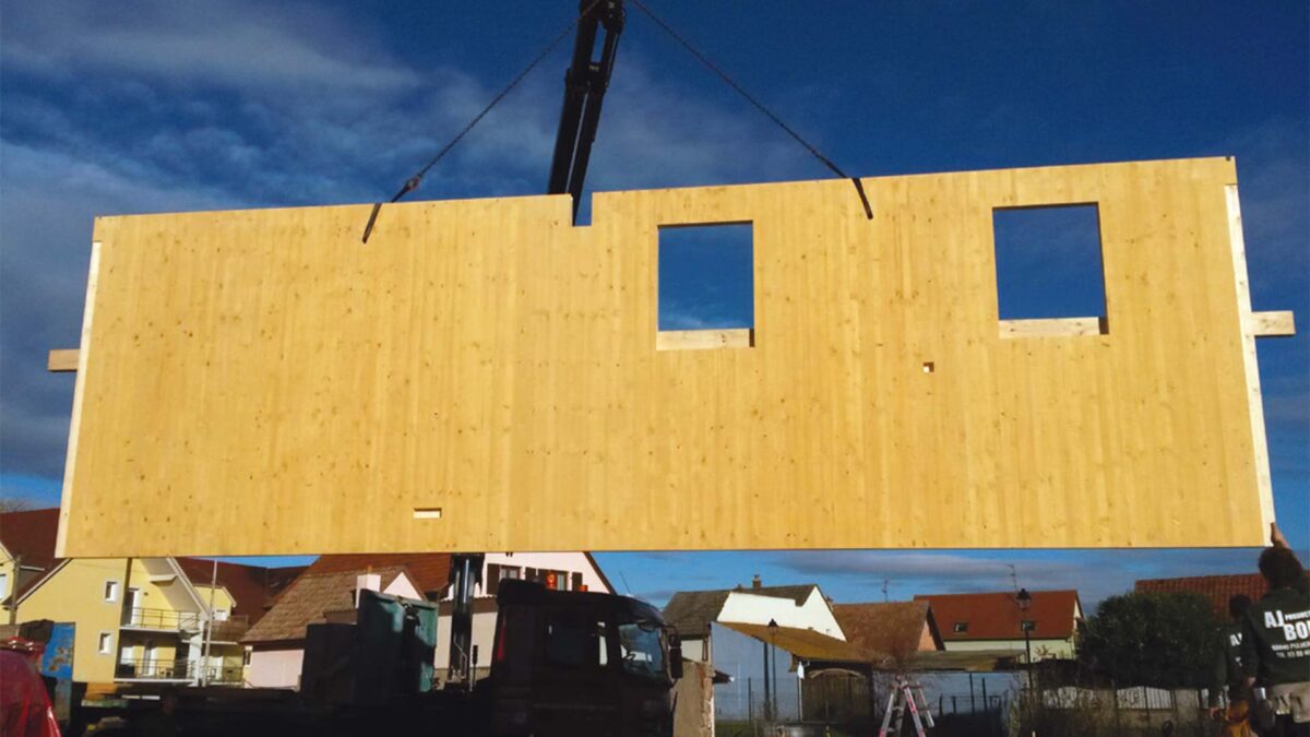 Construire en CLT | Panneaux lamellé croisé en bois massif